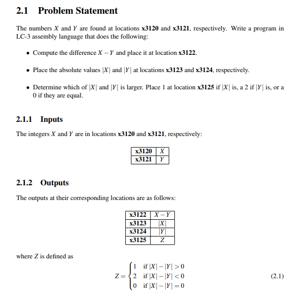 Solved This is from the LC-3 Assembly Lab Manual. I am | Chegg.com
