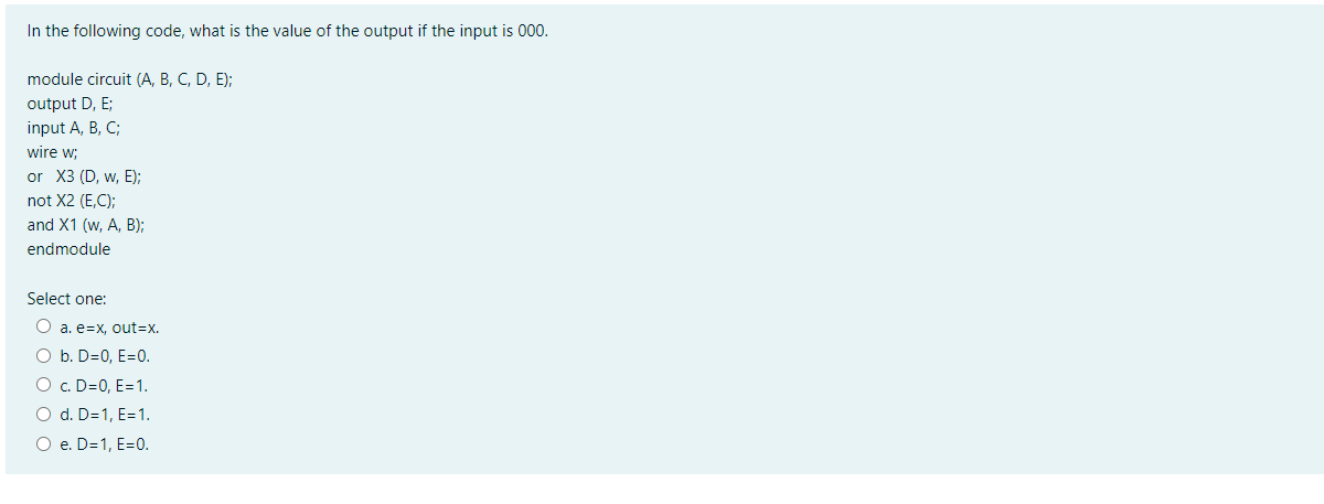 Solved In the following code, what is the value of the | Chegg.com