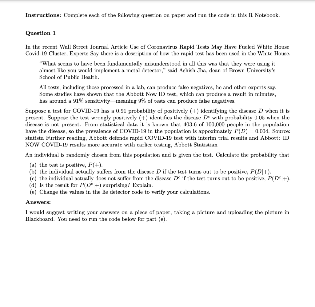 Solved Instructions: Complete each of the following question | Chegg.com