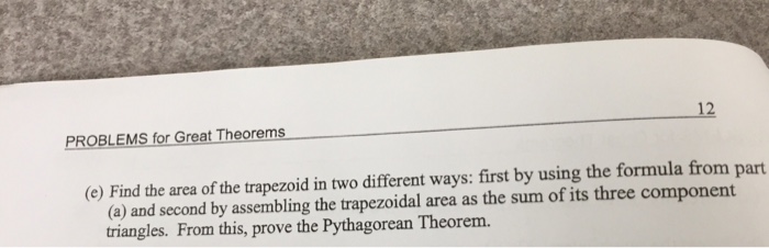 Solved 26. The last proof here is due to Congressman (later | Chegg.com
