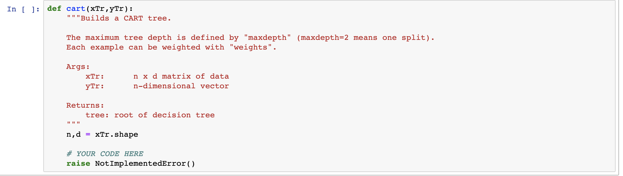 Solved Part Three: Implement cart [Graded] In this section, | Chegg.com