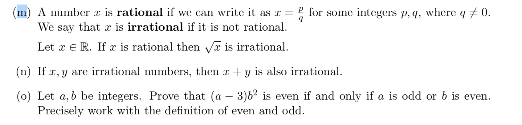 Solved Either prove the statement following correct and | Chegg.com