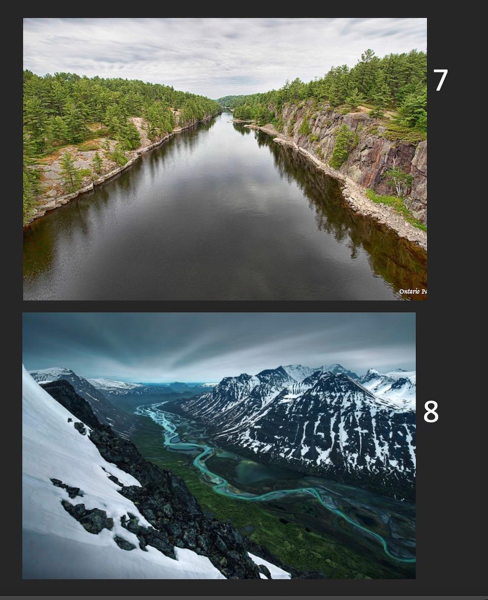 Solved 2. The river system shown in photo 4 is a __________ | Chegg.com