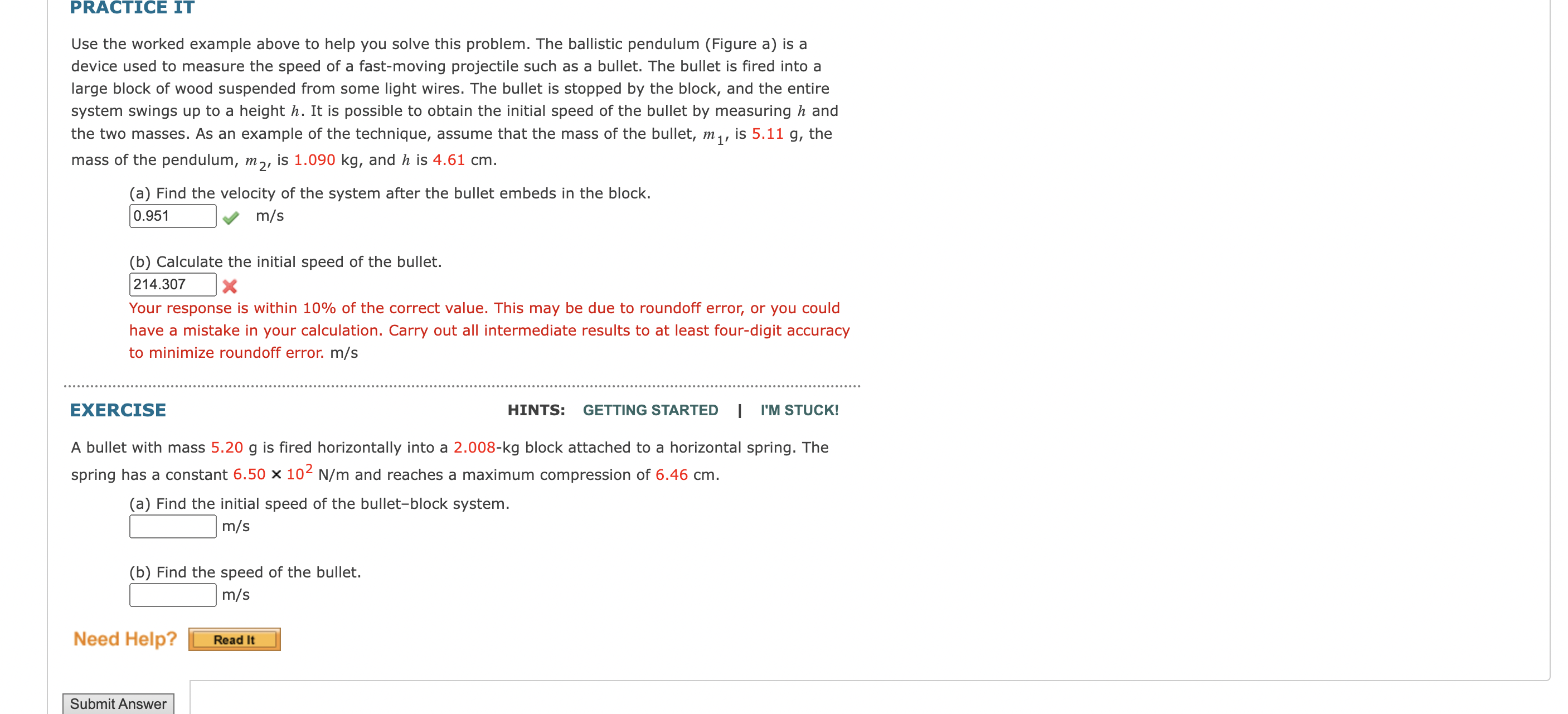 Use the worked example above to help you solve this | Chegg.com