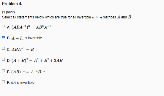 Solved Select all statements below which are true for all | Chegg.com
