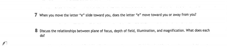 Solved V Check Your Understanding- 2.1 If a 4x objective is | Chegg.com