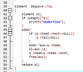 Solved Finish the following program of a dynamic queue in C | Chegg.com