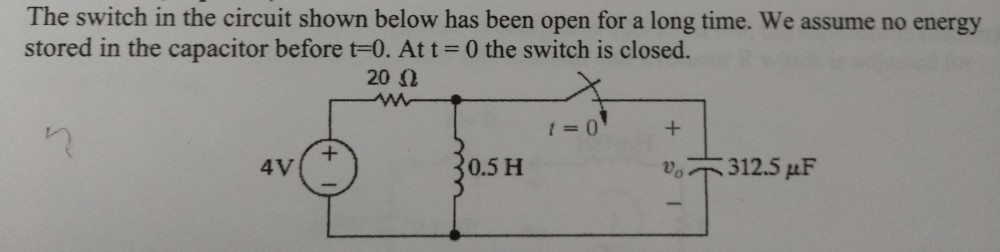 Solved give the equation of current through the inductor for | Chegg.com