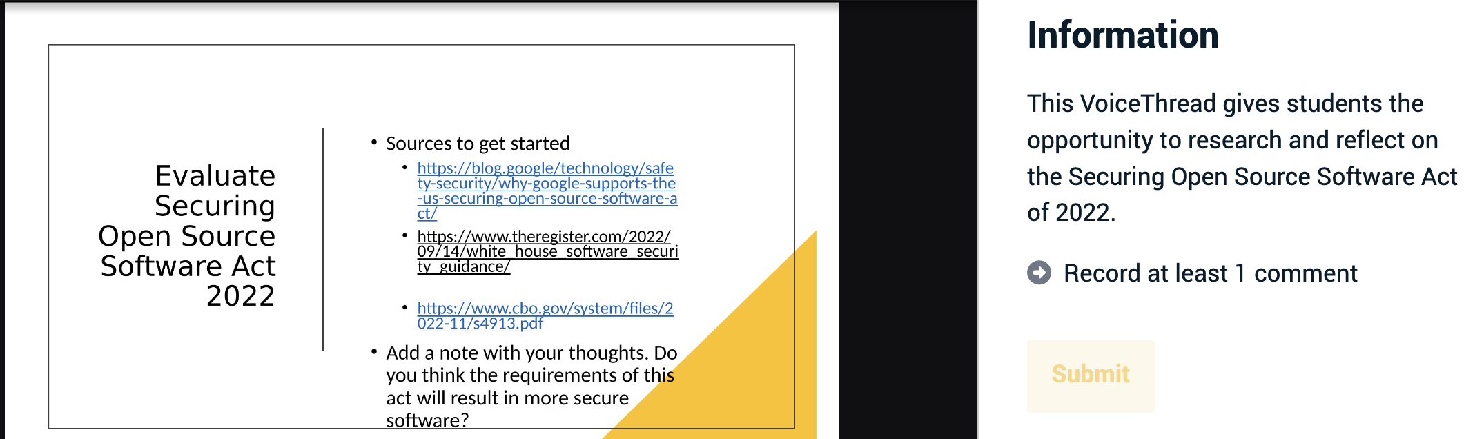 Solved Evaluate Securing Open Source Software Act 2022 1• | Chegg.com Solved Evaluate Securing Open Source Software Act 2022 1• | Chegg.com