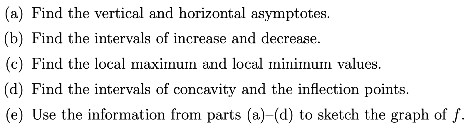 Solved f(x) = X + 1 (a) Find the vertical and horizontal | Chegg.com