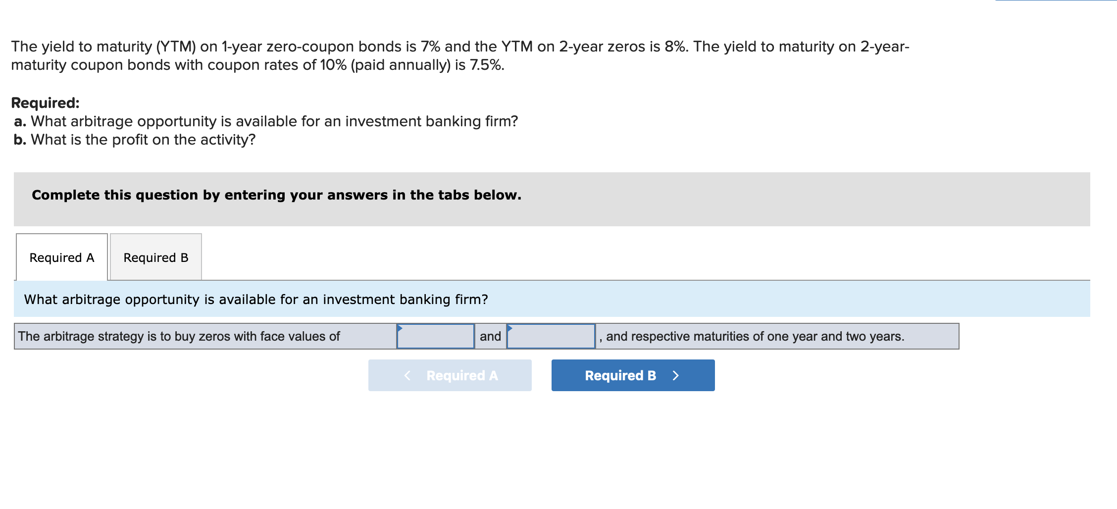 Solved The yield to maturity (YTM) on 1-year zero-coupon | Chegg.com