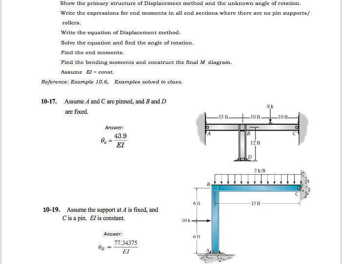 Solved Show the primary structure of Displacement method and | Chegg.com