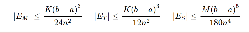 Solved use these 3 error equations to solve for n sub | Chegg.com