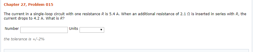 Solved Chapter 27, Problem 015 The current in a single-loop | Chegg.com