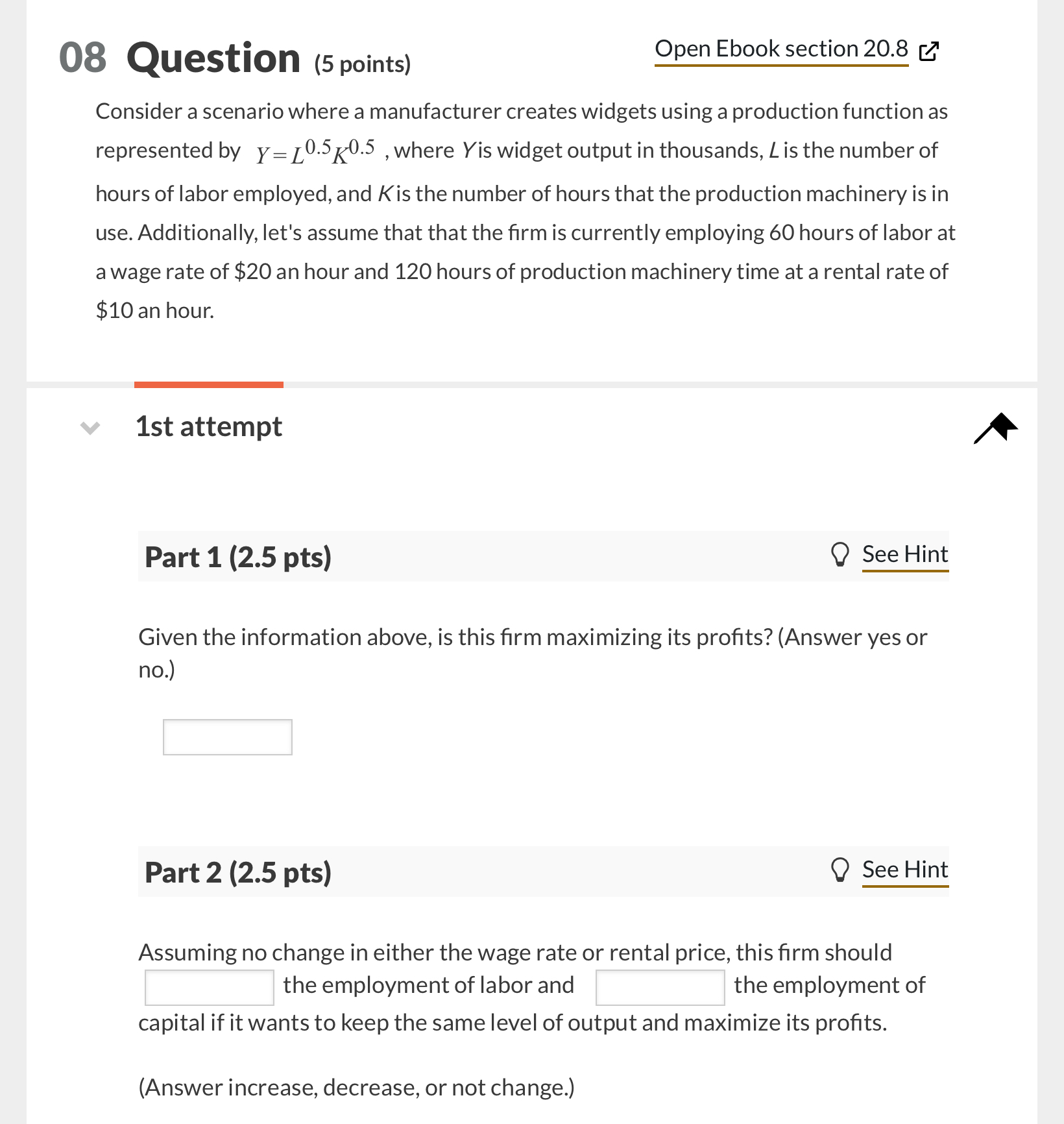 Solved 08 ﻿Question (5points)Consider a scenario where a | Chegg.com