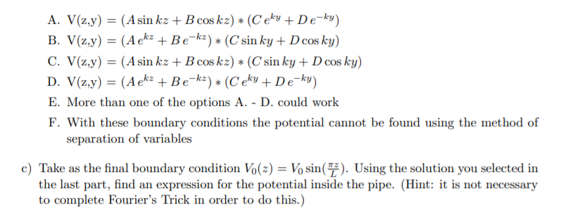 Solved An infinitely long square pipe (shown in the Figure | Chegg.com