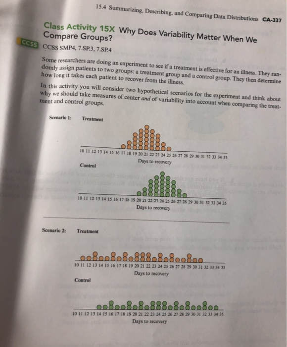154 Summarizing Describing And Comparing Data 