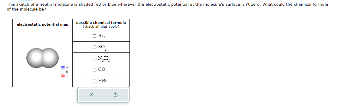 Solved This sketch of a neutral molecule is shaded red or | Chegg.com