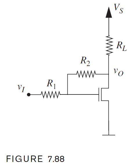 Solved PROBLEM 7.17 Determine vo versus vj for the circuit | Chegg.com