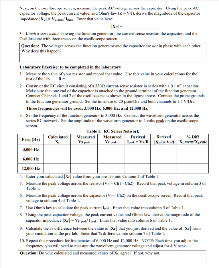 Solved Network Analysis 2051C Laboratory #5: Current-Sensing | Chegg.com