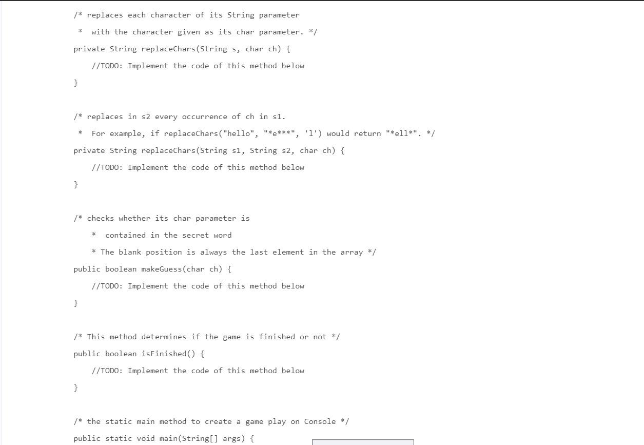 Step 1. Problem Statement You need to develop a Java | Chegg.com