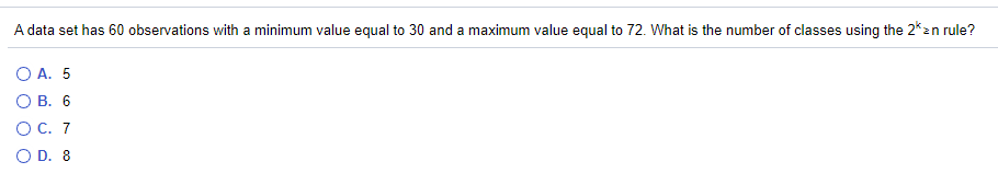 Solved A data set has 60 observations with a minimum value | Chegg.com