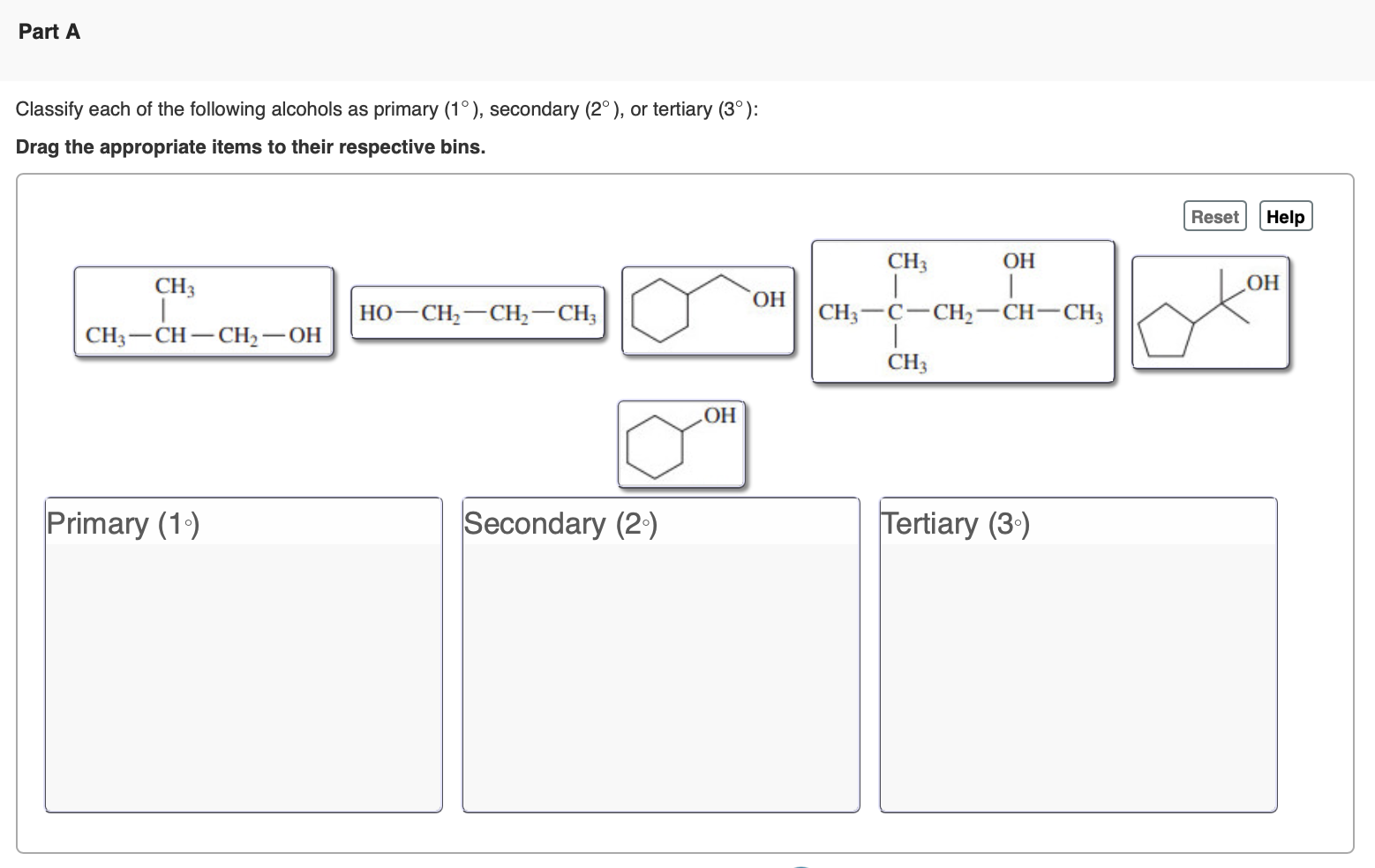 Solved Identify each of the following as an alcohol, a | Chegg.com