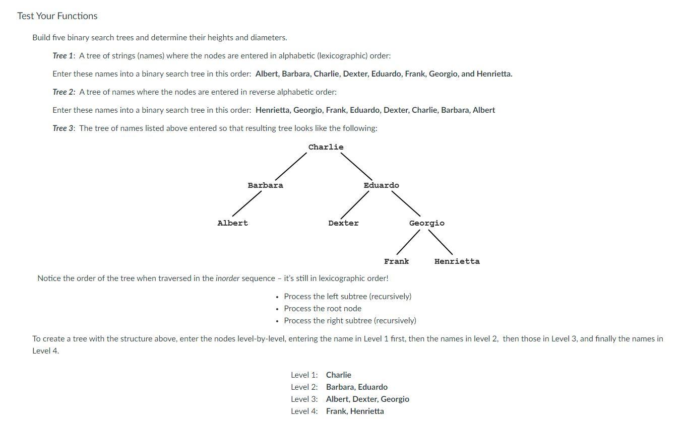Solved (Advanced C++) in the EBinaryTree class create a | Chegg.com