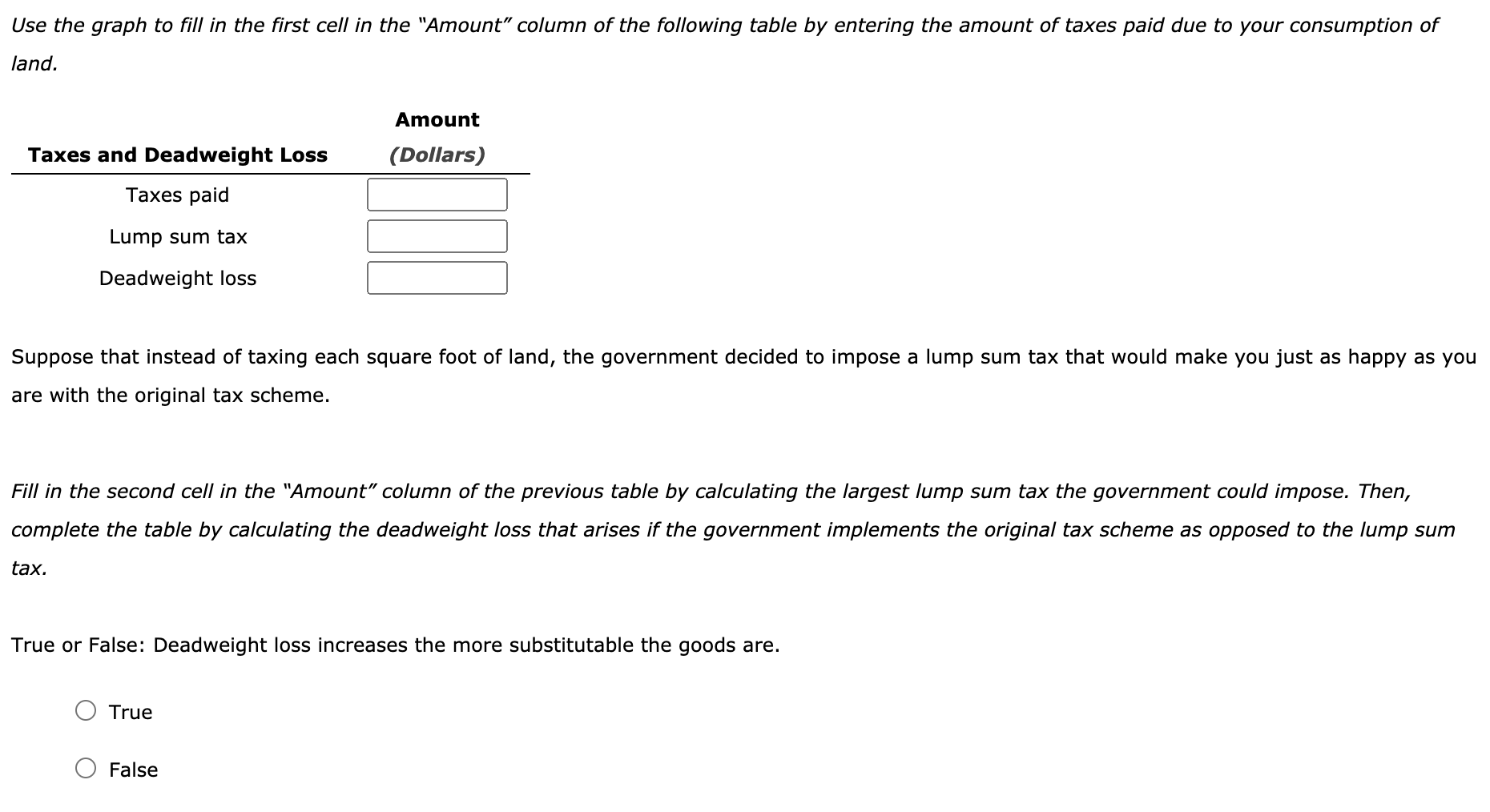 Solved 3. Calculating DWL using BCs and ICs The following | Chegg.com