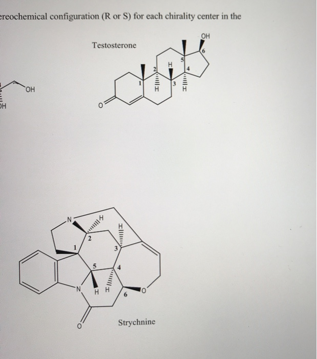 Solved Determine the absolute stereochemical configuration | Chegg.com