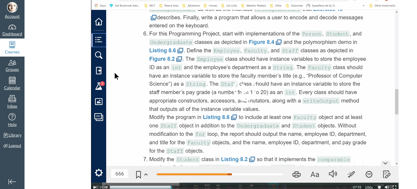 Solved From the book Java an introduction to problem solving | Chegg.com
