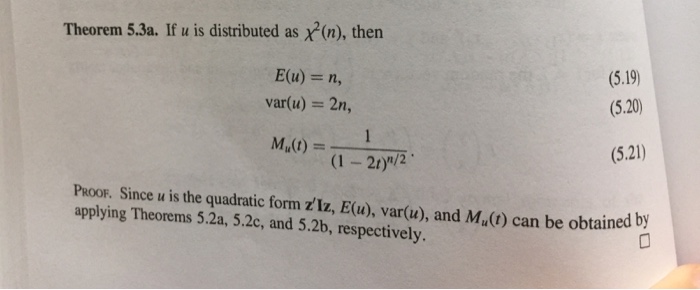 Solved Prove Theorem 8.I) Show that E(SSR/k)=σ2+(1/k)β | Chegg.com