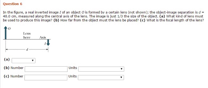 Solved A real inverted image I of an object O is formed by a | Chegg.com