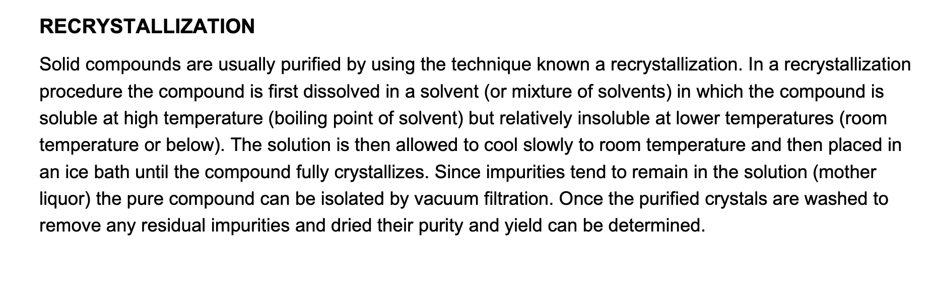 Solved Preparation and Purification of an Iron-Containing | Chegg.com