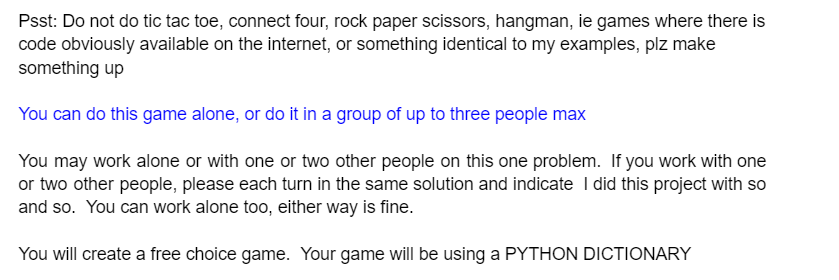 Solved Make a dictionary, the student's name is the key (a | Chegg.com