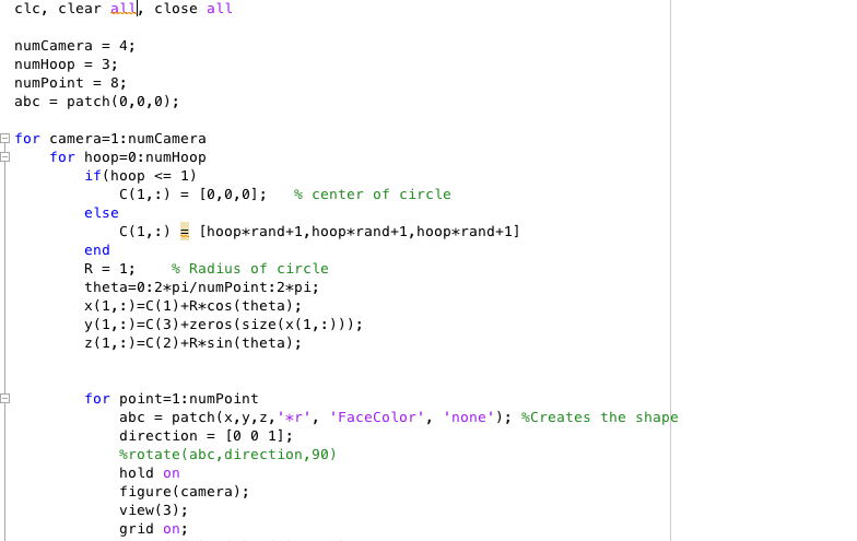 Solved MATLAB: I am creating random circles and I am | Chegg.com