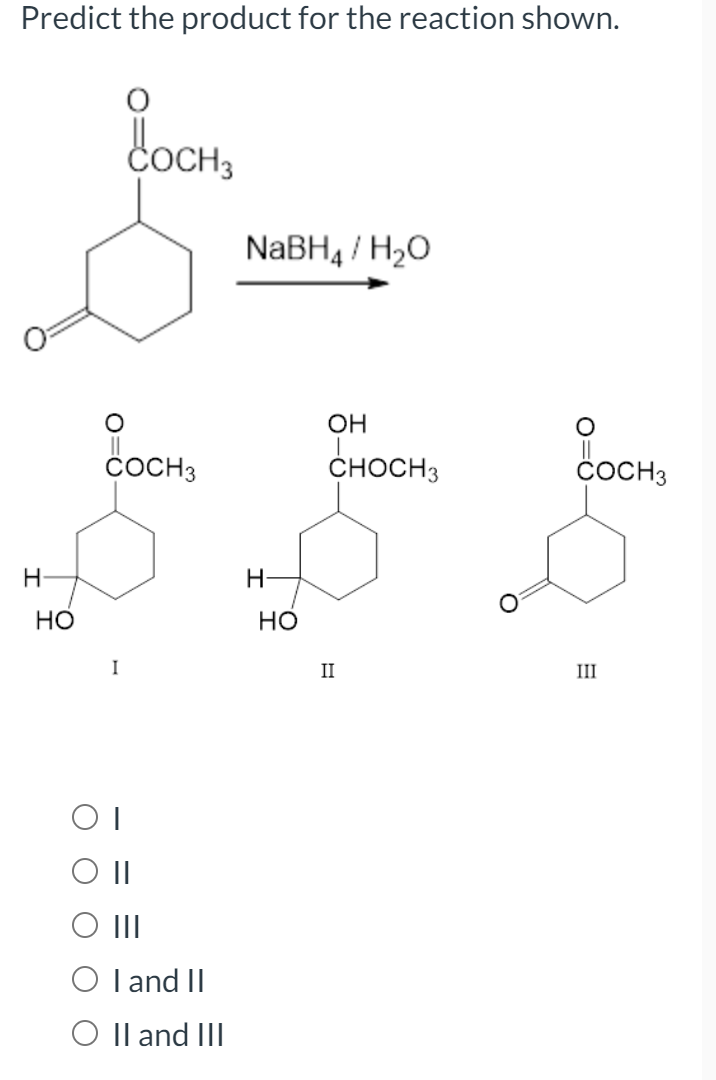 Solved What is the most likely product of the reaction | Chegg.com