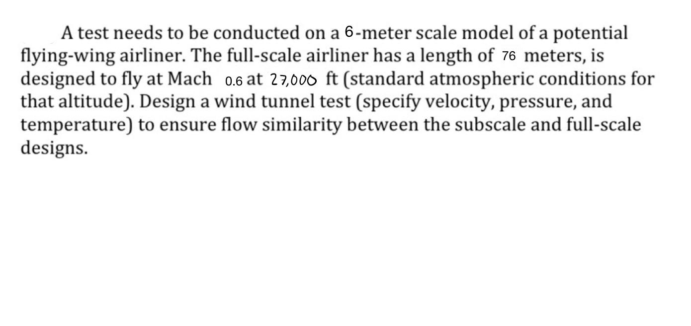 Solved A test needs to be conducted on a 6 -meter scale | Chegg.com
