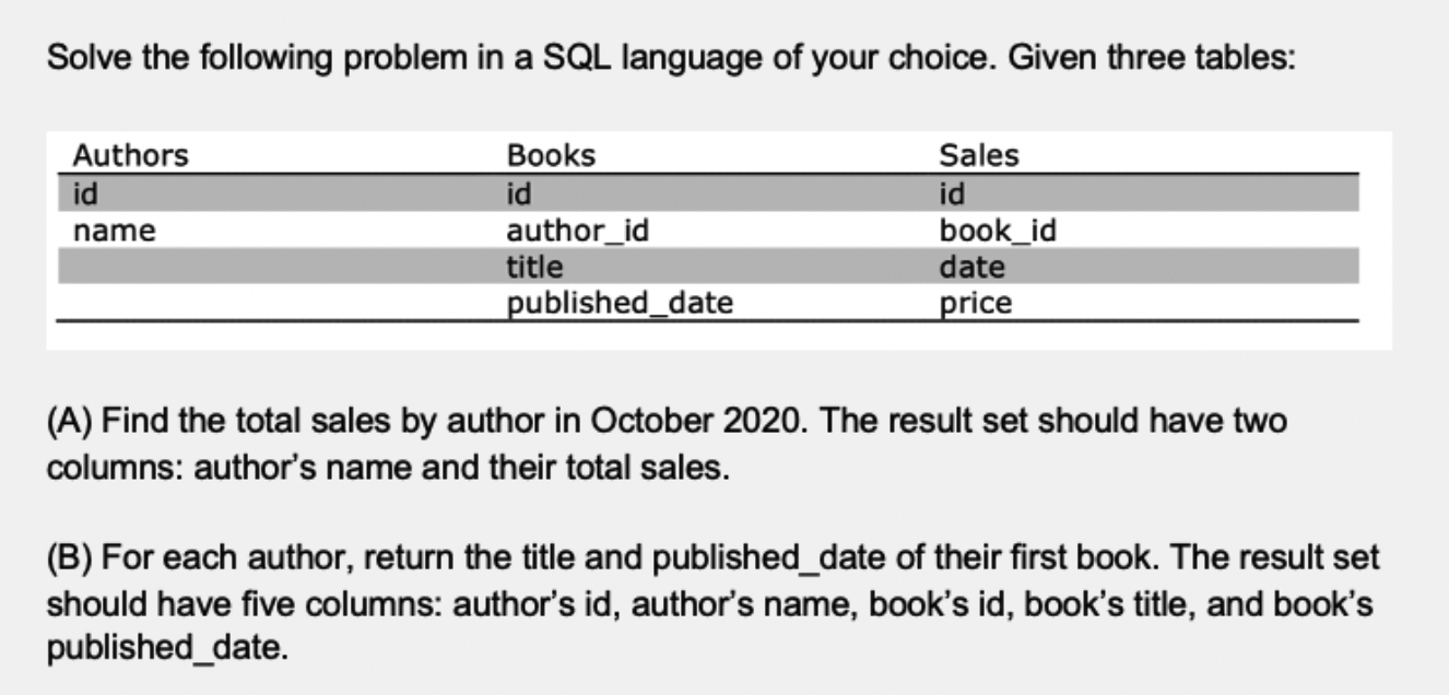Solved Hi Everyone, I'm trying to solve this query and | Chegg.com