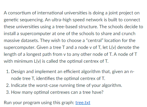 Solved Please use Python Python Python tree.txt 10 9 0 1 | Chegg.com