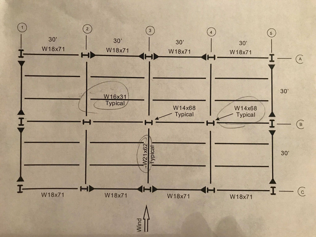 Solved Analyze a typical statically determinate W16x31 floor | Chegg.com