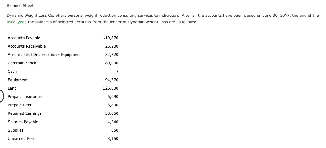 Solved Dynamic Weight Loss Co. offers personal weight | Chegg.com
