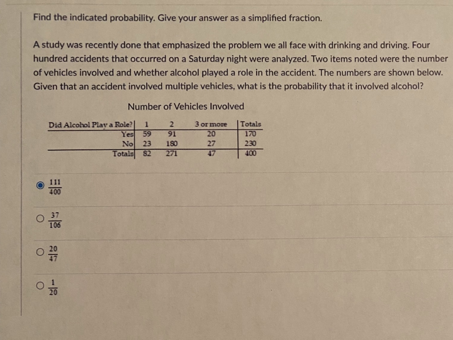 Solved Find the indicated probability. Give your answer as a | Chegg.com