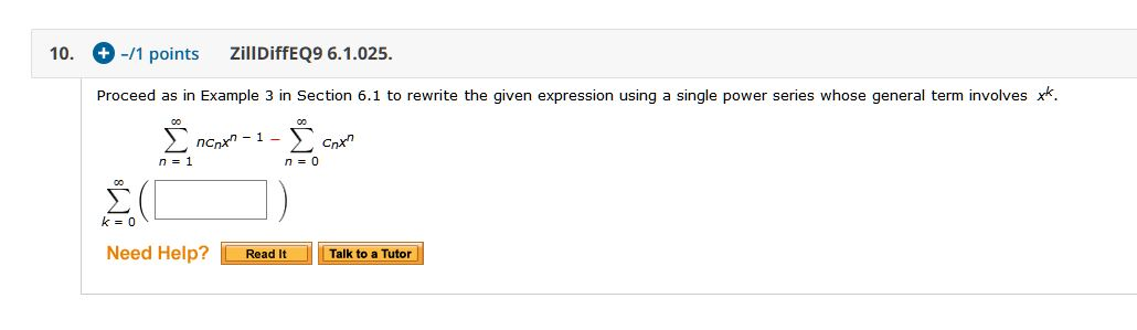 Solved 10. + -/1 points ZillDiffEQ9 6.1.025. Proceed as in | Chegg.com