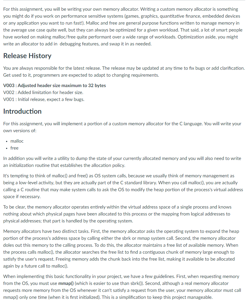 Solved In C programming language please umem.h code provided | Chegg.com