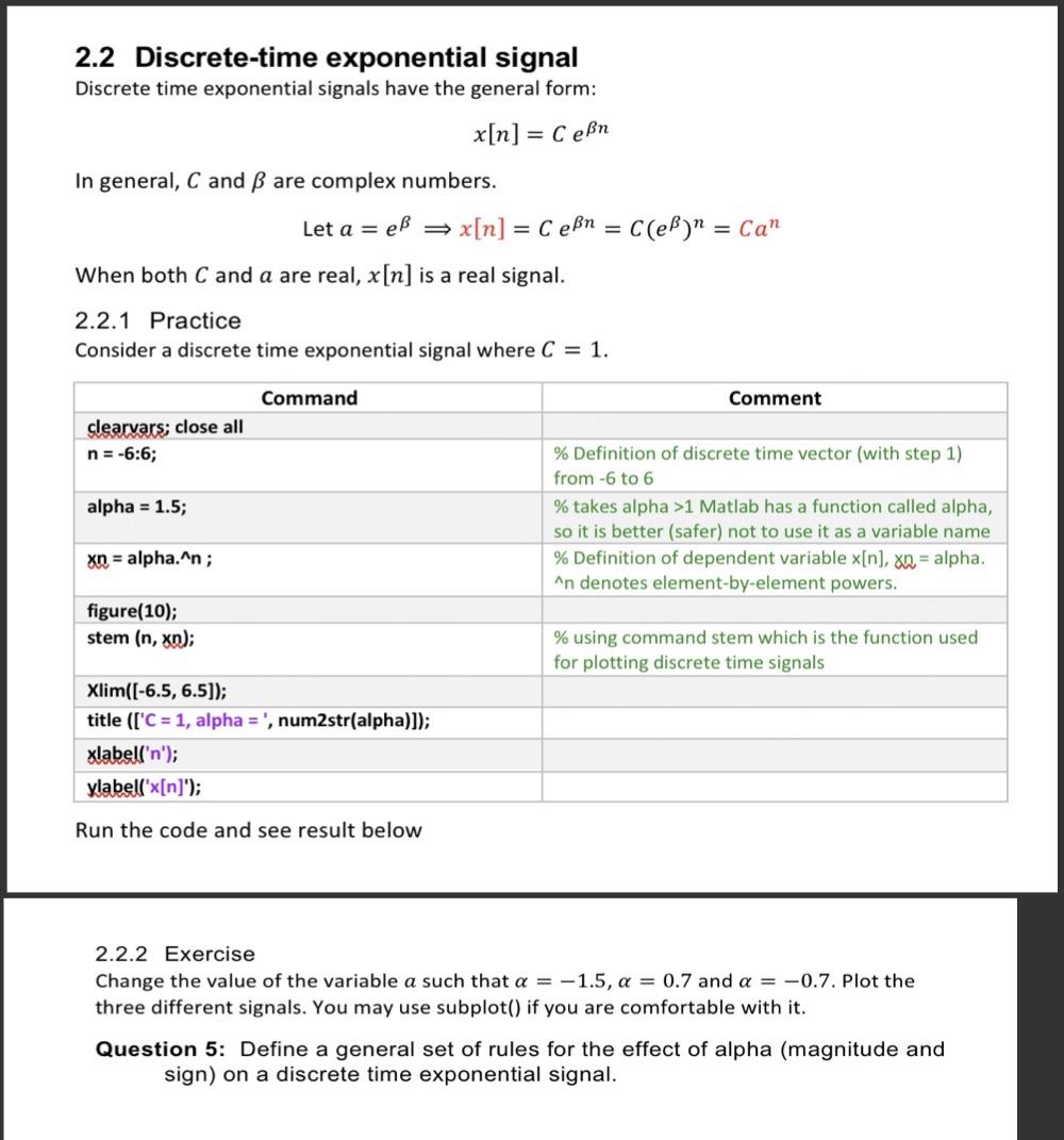 Solved Matlab help !!! i have been given a matlab code for a | Chegg.com