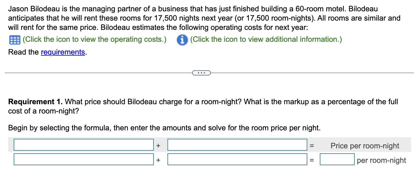 Solved Jason Bilodeau is the managing partner of a business | Chegg.com