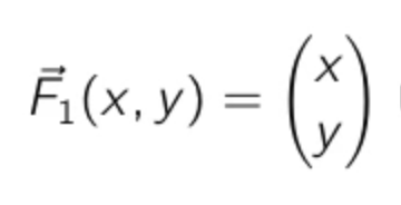 Solved F1(x,y)=(xy)F2(x,y)=(−yx)r(t)=(cos(t)sin(t)),0≤t≤2π. | Chegg.com