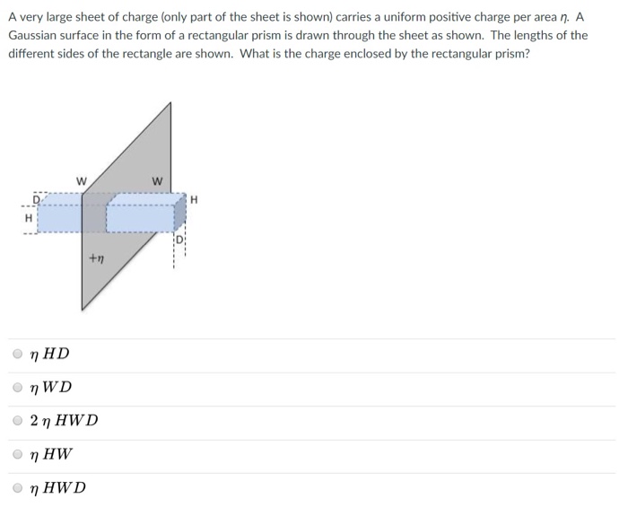 Solved A very large sheet of charge (only part of the sheet | Chegg.com