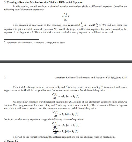 Can you please relate the equations in section 3 | Chegg.com